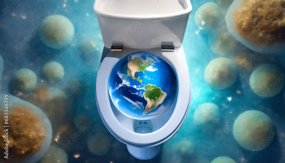 Carelessly flushing the future of Planet Earth down the toilet - Taking ...