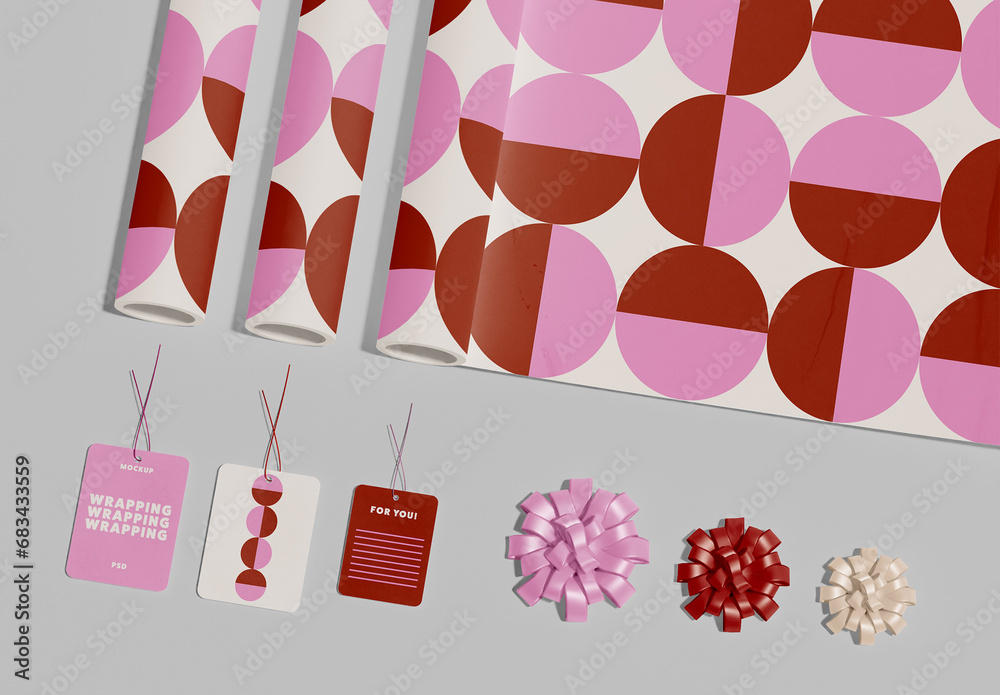 Packaging Brand Design Mockup Stock Template | Adobe Stock