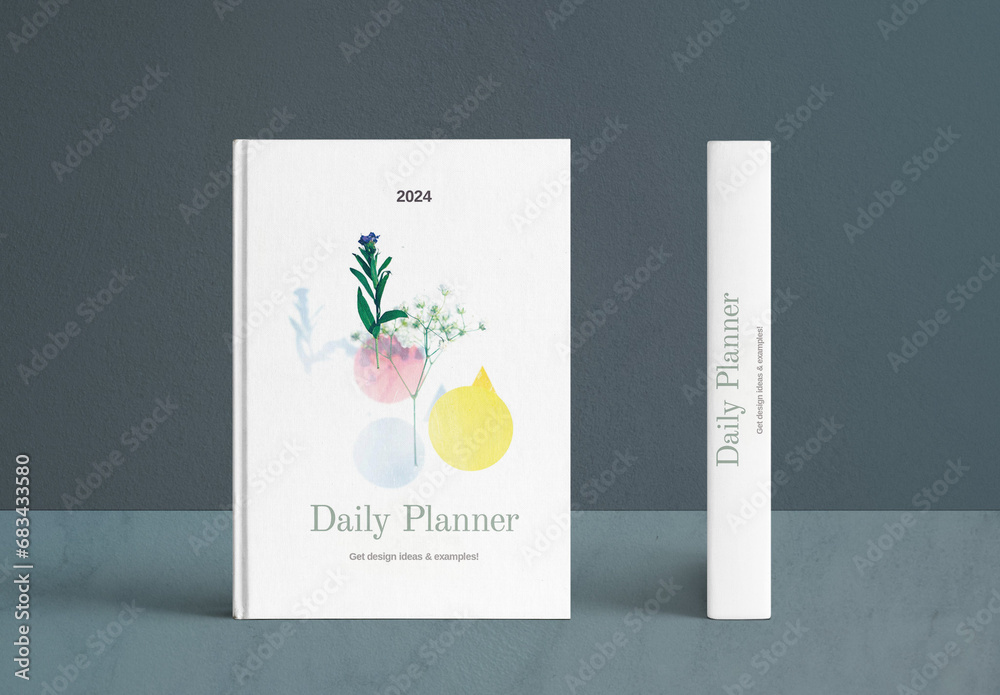 Daily Planner Layout Stock Template | Adobe Stock