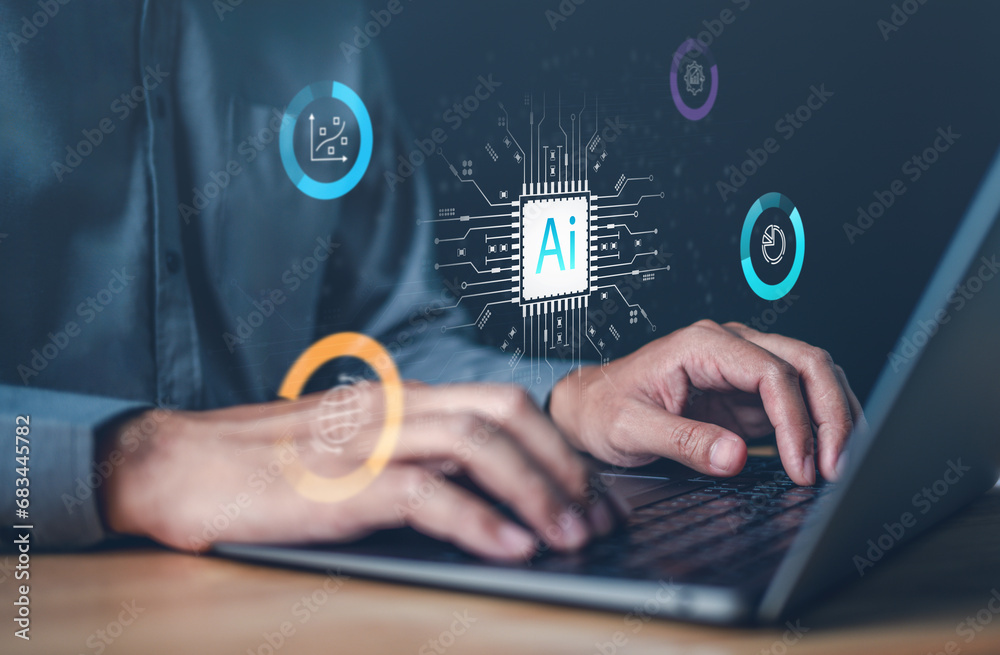 electronic, ai, board, network, processor, artificial intelligence ...