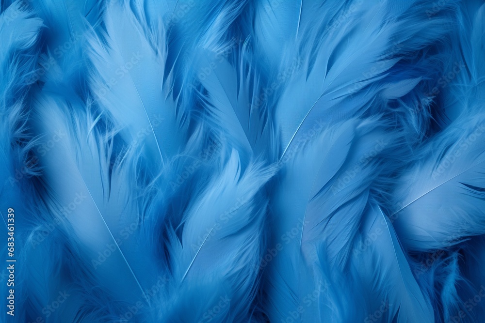 Blue feathers texture background, Feathers texture background, feathers ...