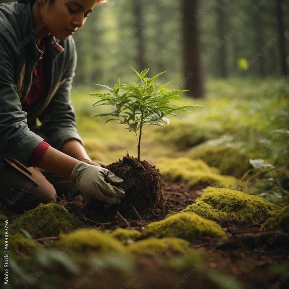 Family tree planting ceremony, Forest memorial for a loved one, Life ...