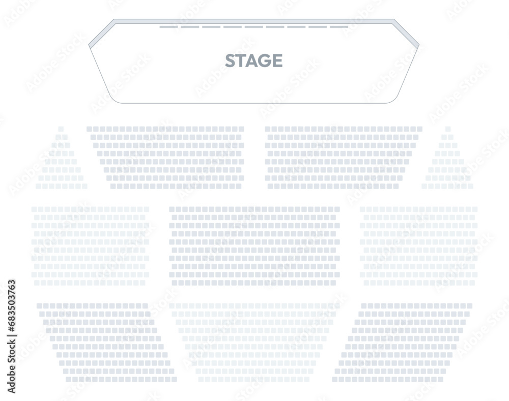Photo & Art Print Hall seating plan, Frogella.stock