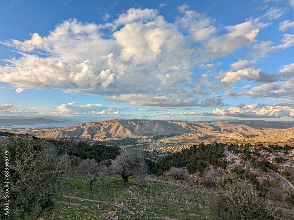 Travelling Jordan. Israeli Golan Heights as seen from Cultural and ...