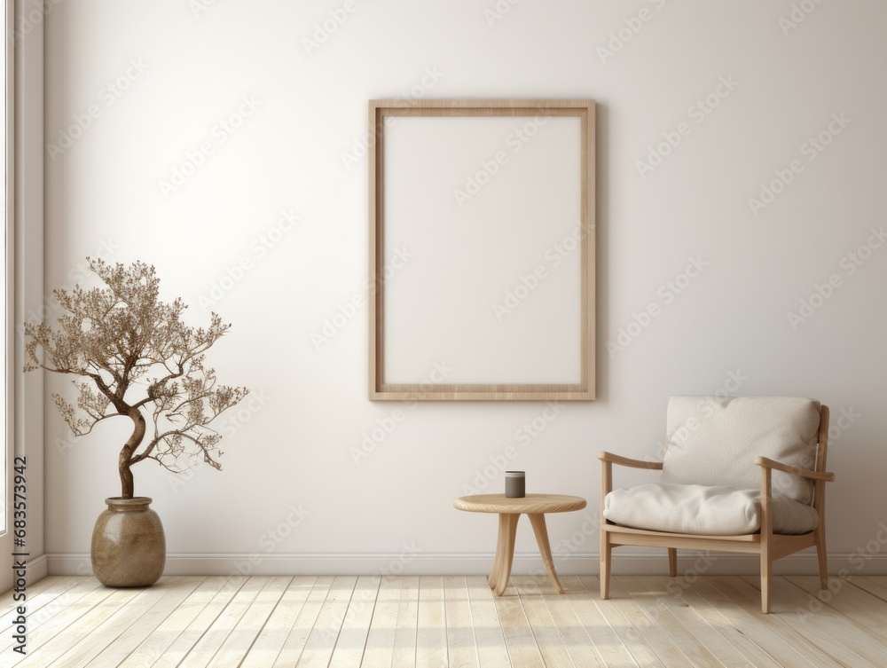 Mysterious Solitude: The Allure of a Lone Chair and Tree in an Empty ...