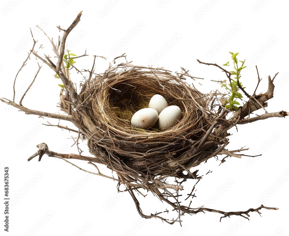 Bird nest png straw nest png birds nest png nest in tree branch png ...