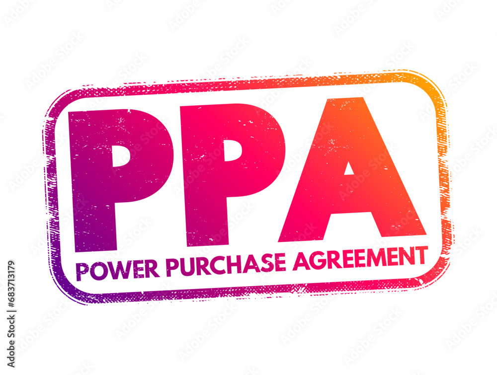 PPA - Power Purchase Agreement is a contract between two parties, one ...