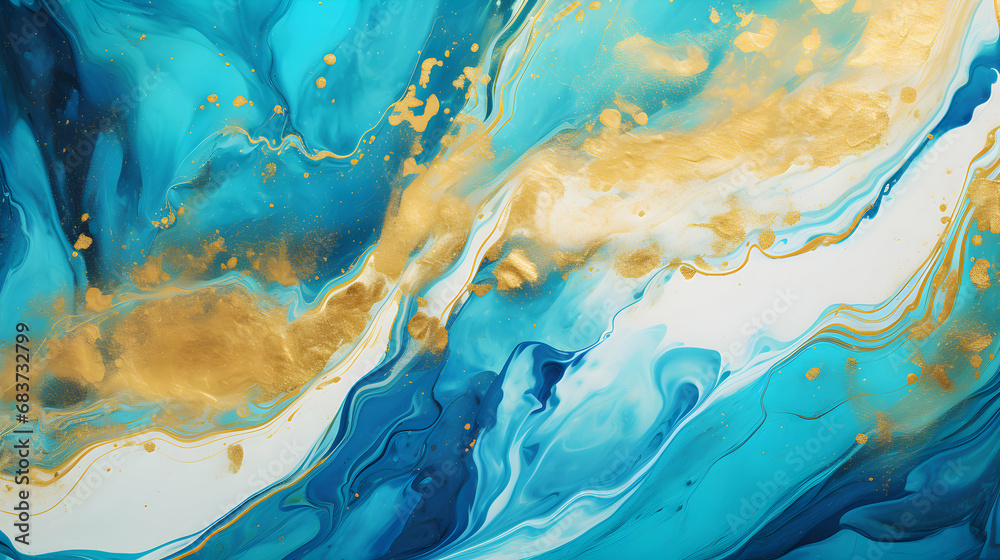 Abstract marbling marble oil acrylic paint background illustration art ...