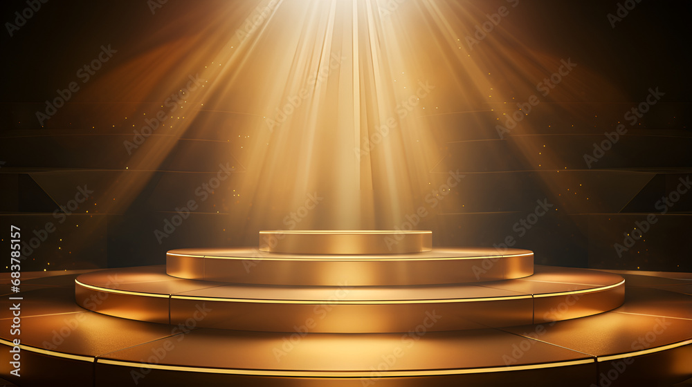 podium with spotlight on stage,podium with light,podium with spotlight ...