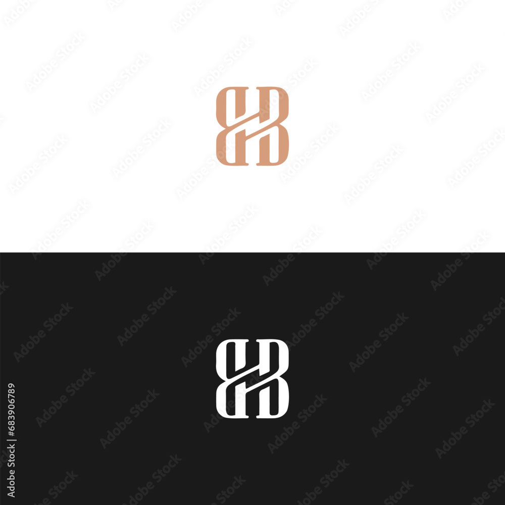 HB logo. H B design. White HB letter. HB, H B letter logo design ...