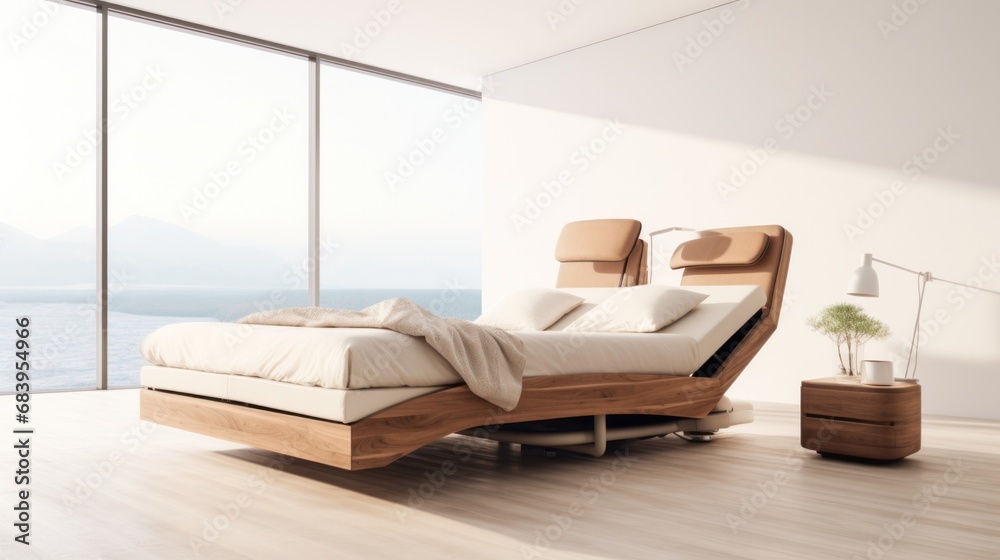 Adaptable sleeping platform, Modifiable sleeping base with louvered ...