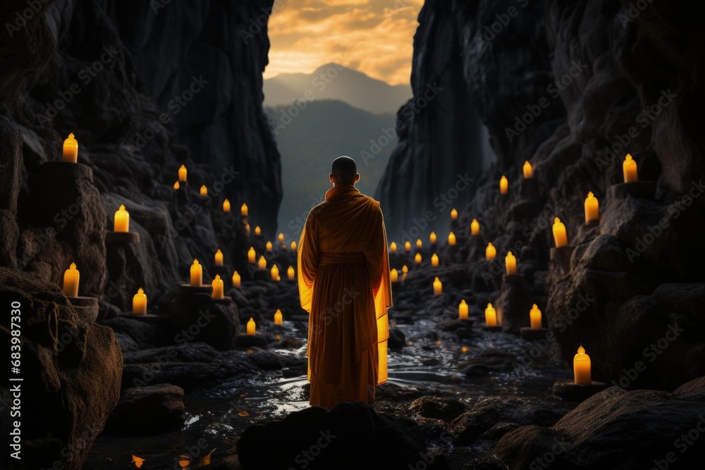 Buddhism, religion and philosophy, Siddhartha Gautama, Buddha. Four ...