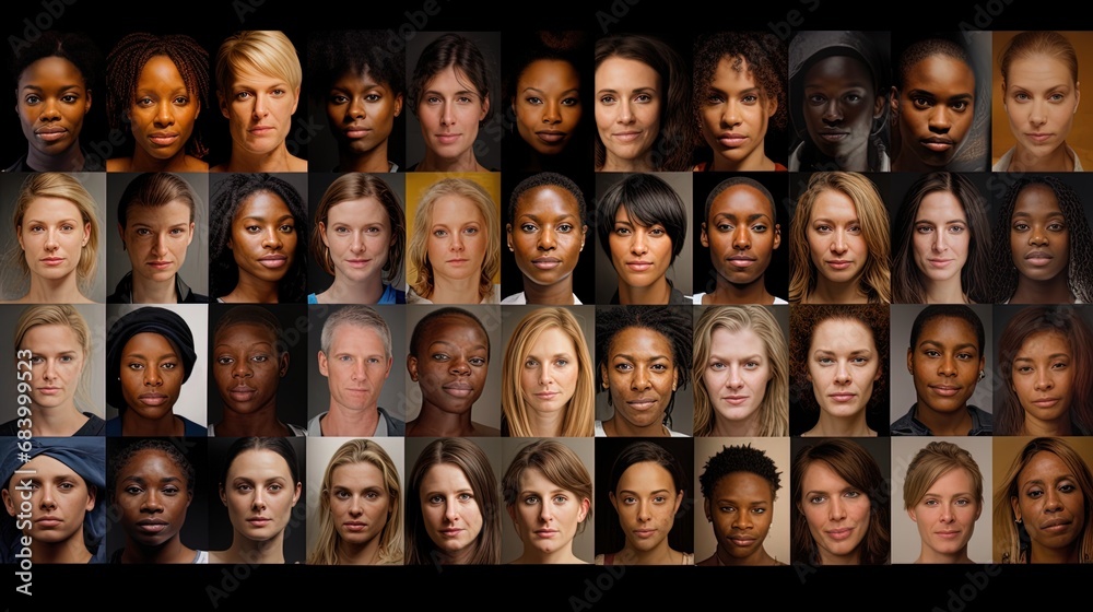Empowerment of all genders: portraits of people striving for success ...