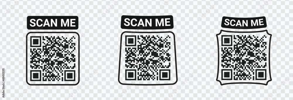 Explore seamless connectivity with our QR code scan icon—effortlessly ...