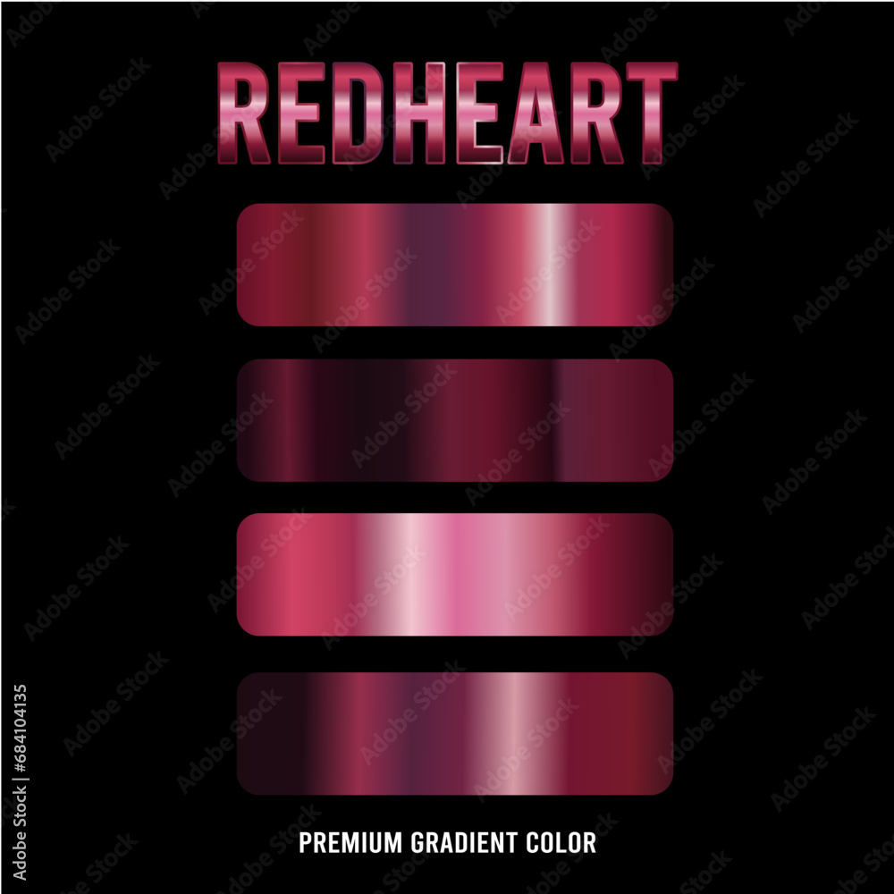 Red heart Gradient can be used as backgrounds to add visual dimension ...
