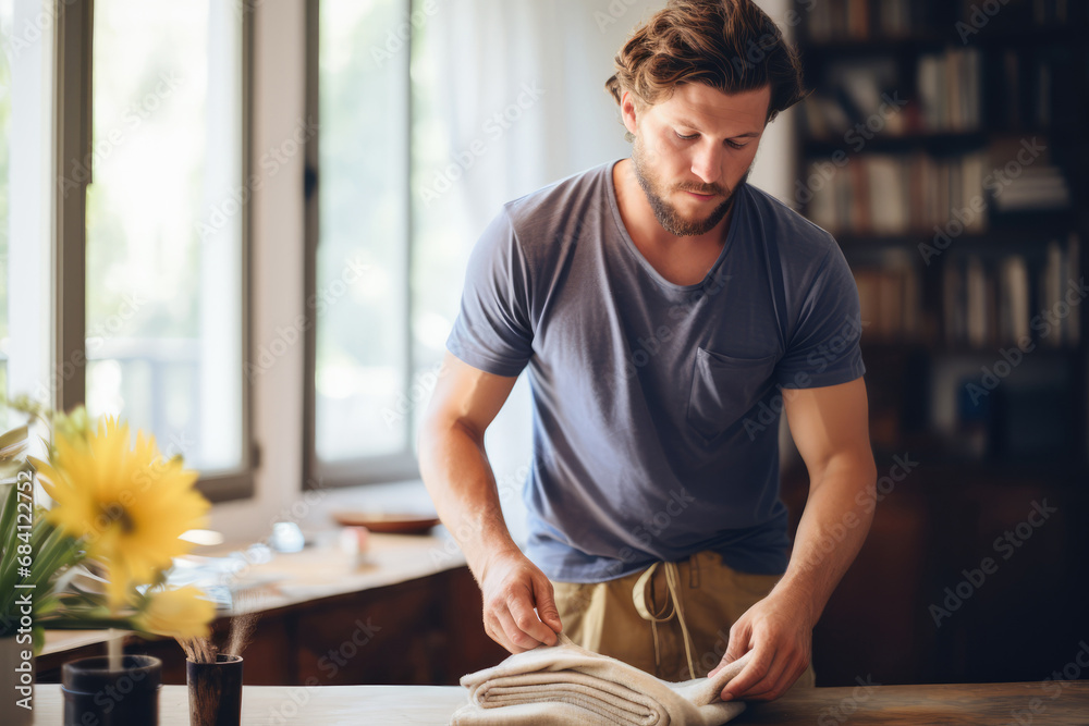 Foto de Masculinity Unbound - Portrait of a man homemaking - Modern ...