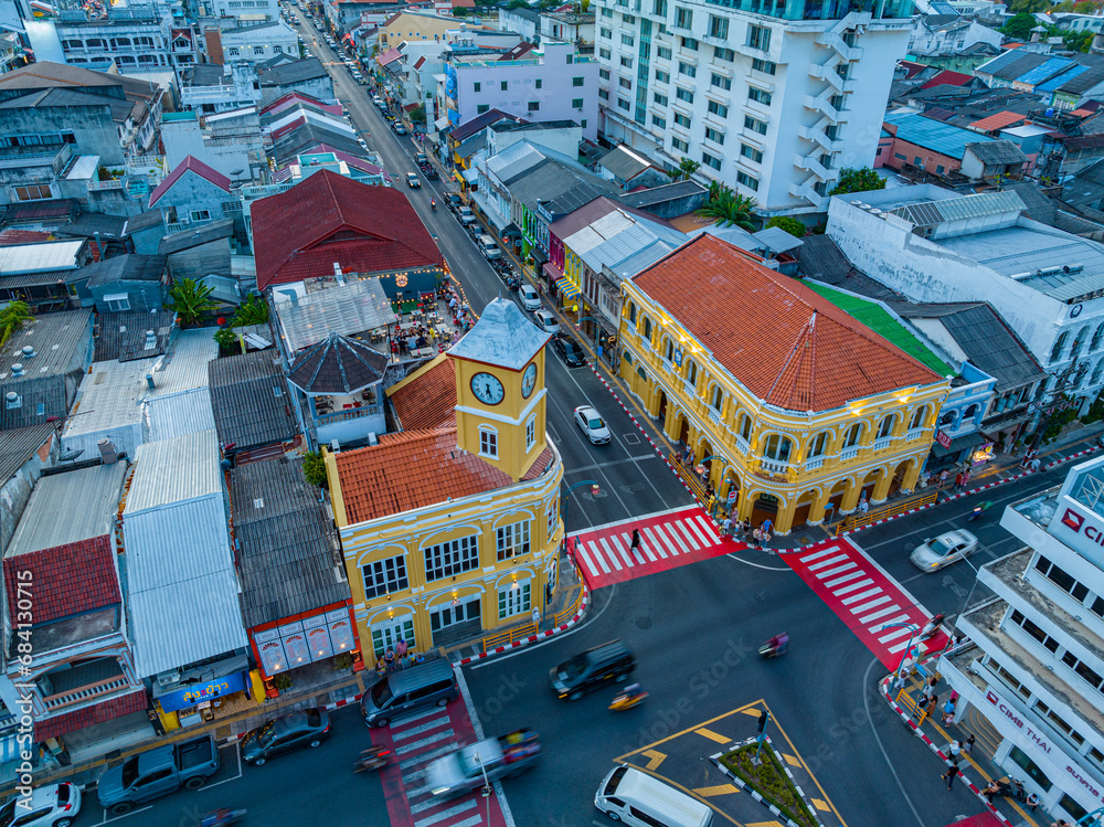 .Phuket,Thailand-April,19,2023: An aerial view of Phuket's most popular ...