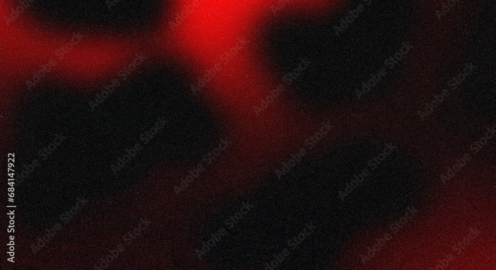 Abstract background red color flow grainy wave dark noise texture cover ...