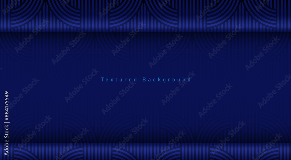 Abstract blue background with silk fabric satin texture pattern, 3d ...