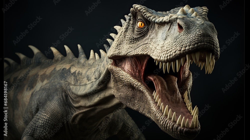 Tyrannosaurus Rex or T-Rex is a carnivorous genus of Coelurosaurian ...