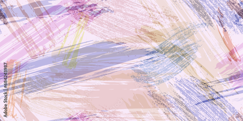 Seamless abstract background with patches of colored paint. Template ...