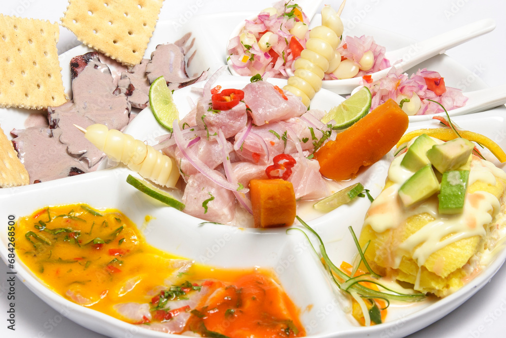 Peruvian Food: "Ronda fria" very popular in cebicherias in Lima, Peru ...
