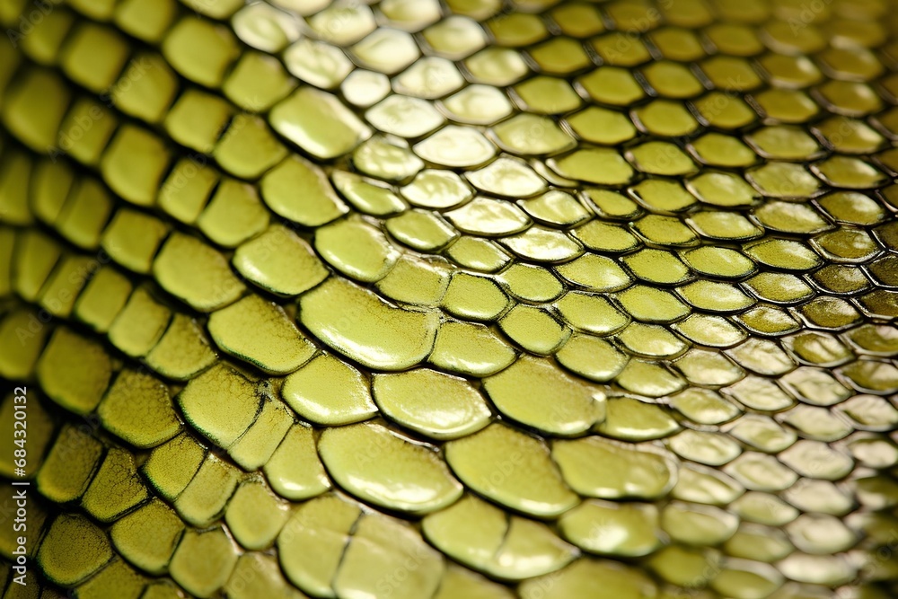 Lizard scales, background with green lizard skin texture. Stock ...