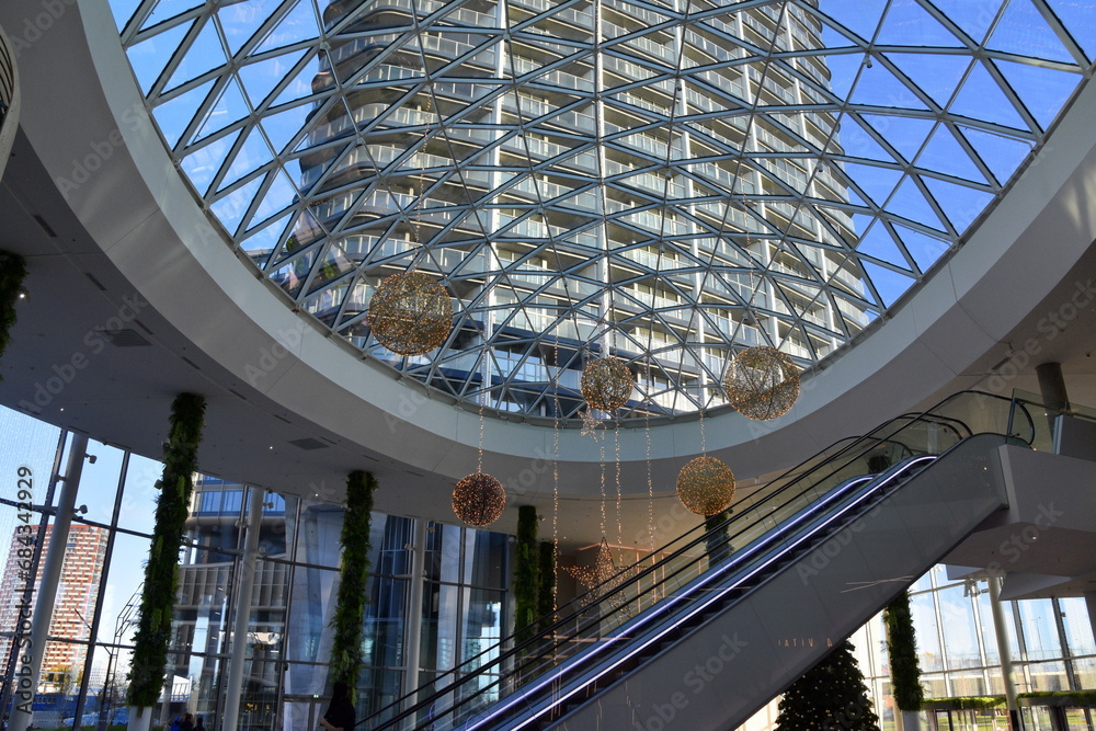 Nivy Tower, Bratislava, Slovakia, modern center, construction, tallest ...
