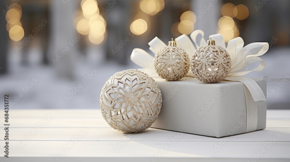 Festive Greeting Card with Beautiful Christmas Theme and Warm Wishes ...