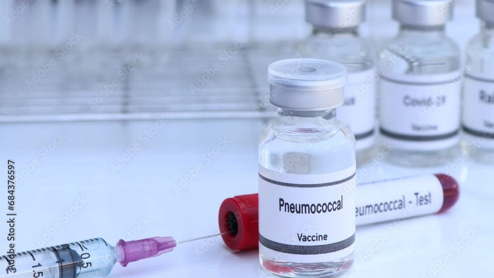 Pneumococcal vaccine in a vial, immunization and treatment of infection ...