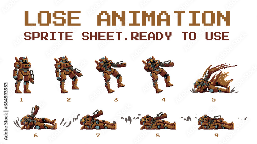 pixel art style illustration vector 8 bit 8-bit character set retro ...