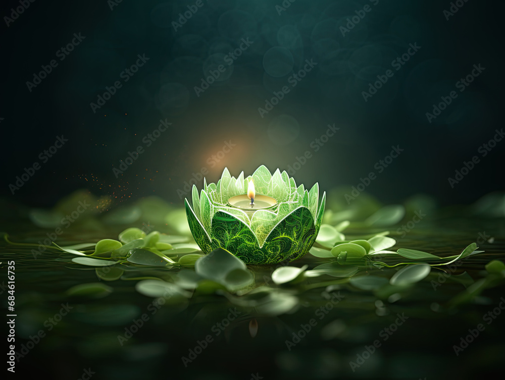 The Lotus represents ecological sustainability, mindfulness towards ...