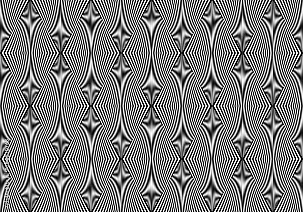 Seamless Geometric Diamonds Black and White Pattern. Striped Lines ...