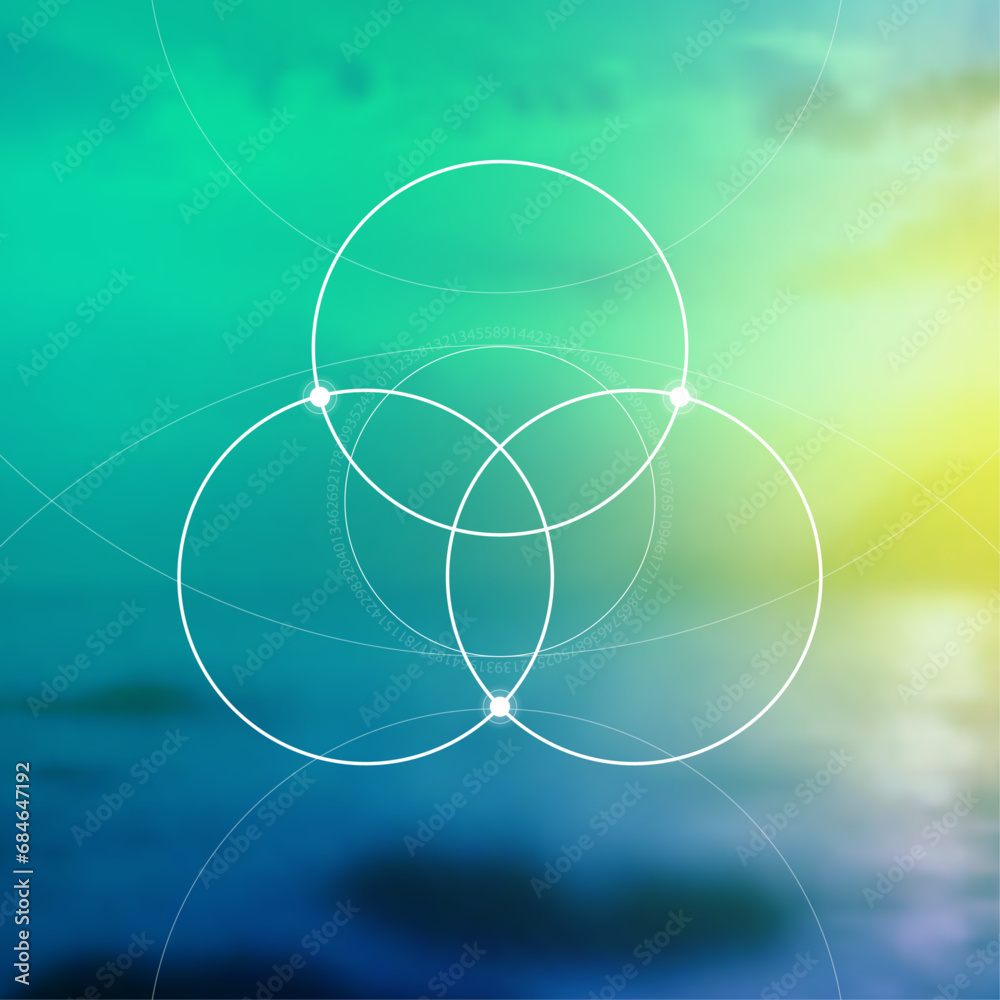 Flower of life. Tree of life. Sacred geometry spiritual new age ...