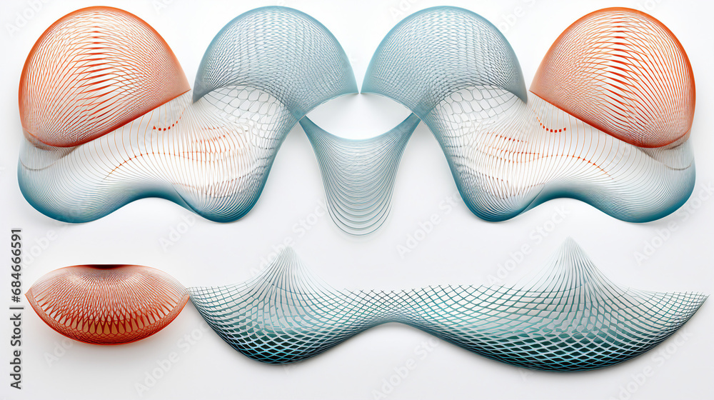 guilloche vector design for intricate security patterns Stock ...