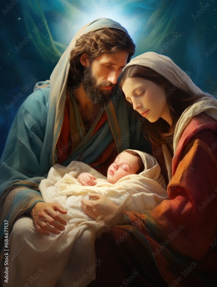 Celebrating the sacred moment: Christmas nativity scene, a timeless ...