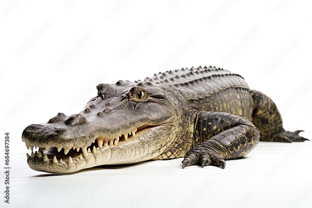 Crocodile clipart, Reptile illustration Stock Illustration | Adobe Stock