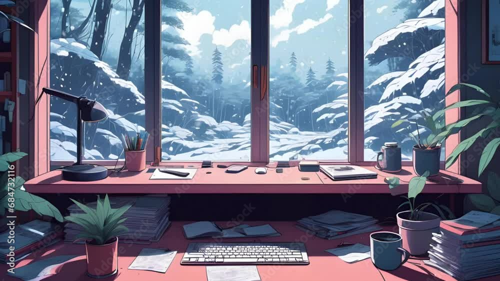 luxury living room, animated virtual background, stream overlay loop ...