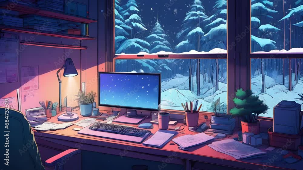 luxury living room, animated virtual background, stream overlay loop ...