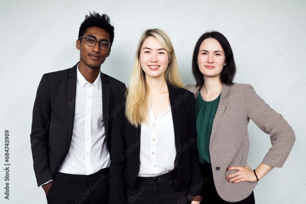 Join this multicultural business team on their journey towards ...