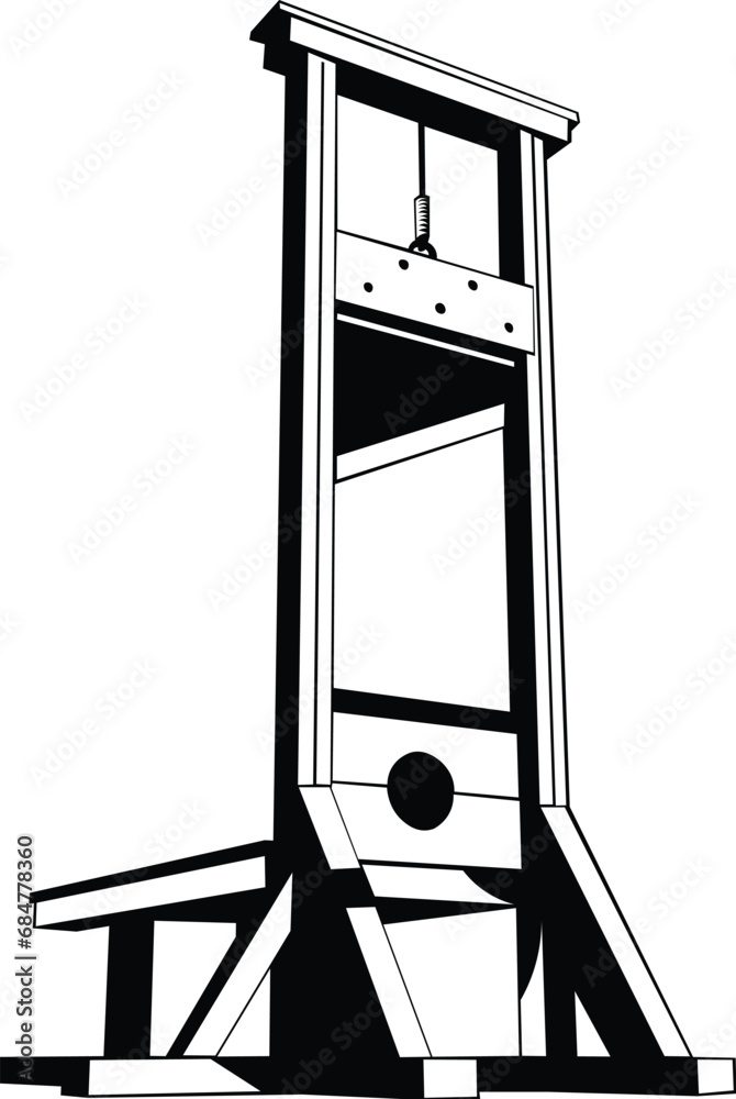 Cartoon Black and White Isolated Illustration Vector Of A Medieval ...