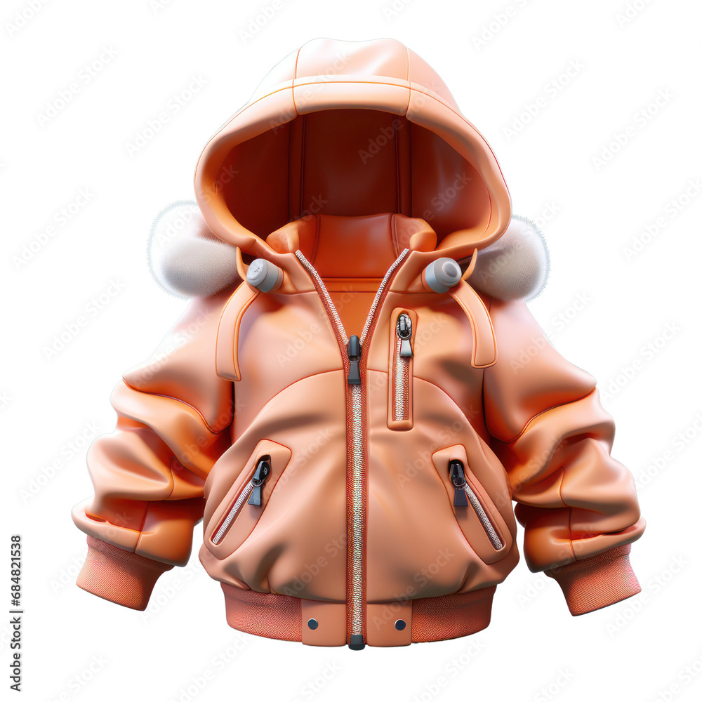 3D jacket render, 3d blazer, 3d fashion jacket, warm clothes, realistic ...