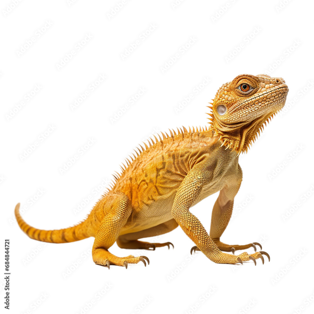iguana on transparent background PNG image Stock Illustration | Adobe Stock