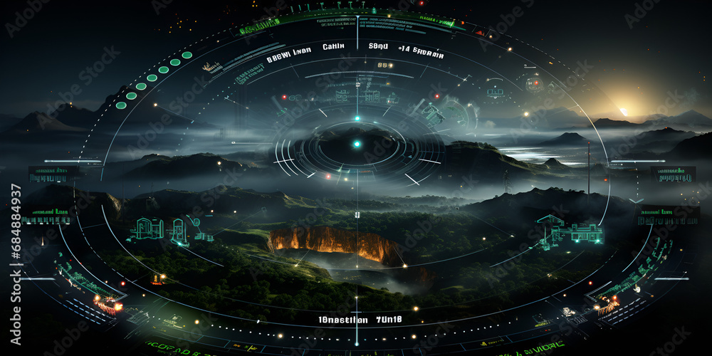 Futuristic Sci-Fi world Chronicles of Tomorrow's Edge Neon Horizons A ...