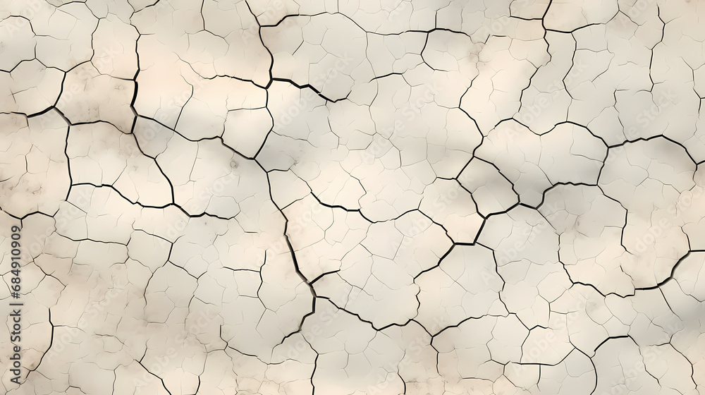 Seamless broken cracks background texture. Tileable stained peeling ...