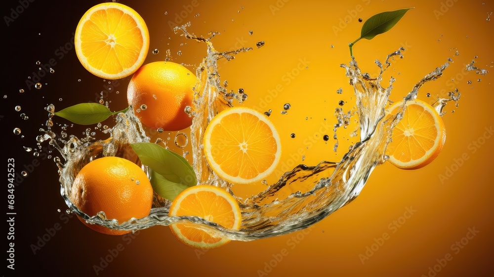 background orange juice drink citrus illustration healthy vitamin ...