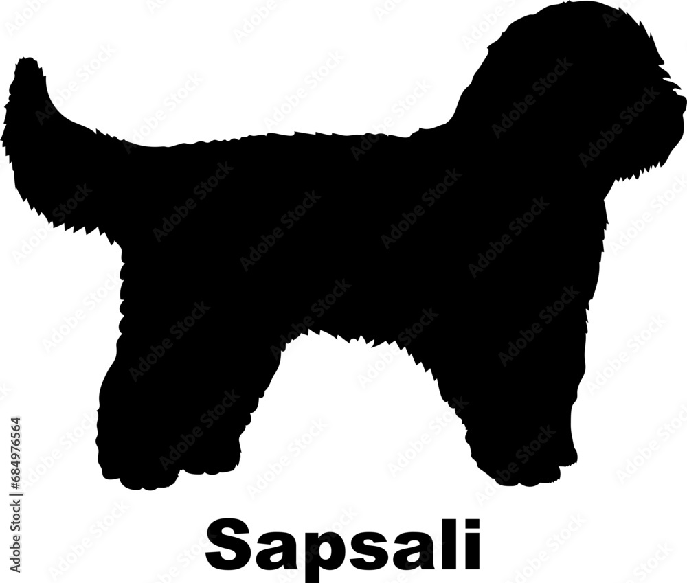 Sapsali Dog silhouette dog breeds logo dog monogram logo dog face ...