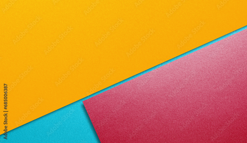 Yellow Background Red Paper Blue Wall Solid Backdrop Craft Vintage ...