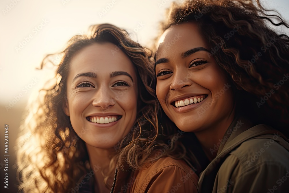 Radiant Moments: Genuine Laughter and Unconditional Friendship between ...