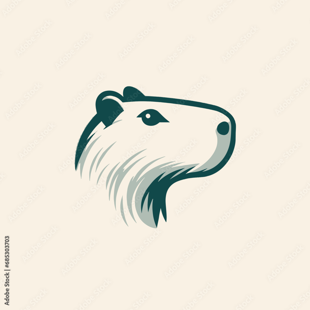 photos of the capybara or greater capybara, the largest living rodent, capybara illustrations ...